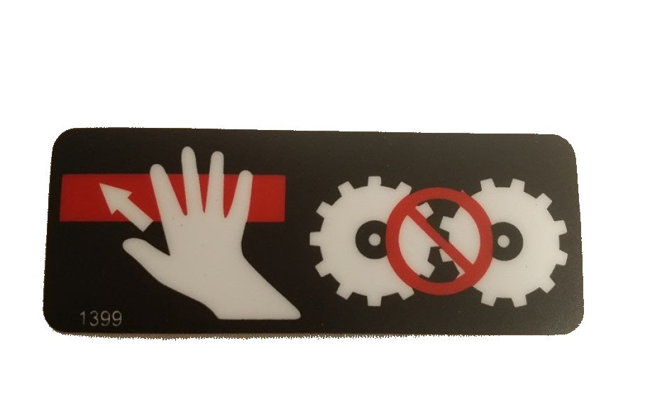 Decal/ Sticker - Safety Bar 'Push To Stop' – Laski